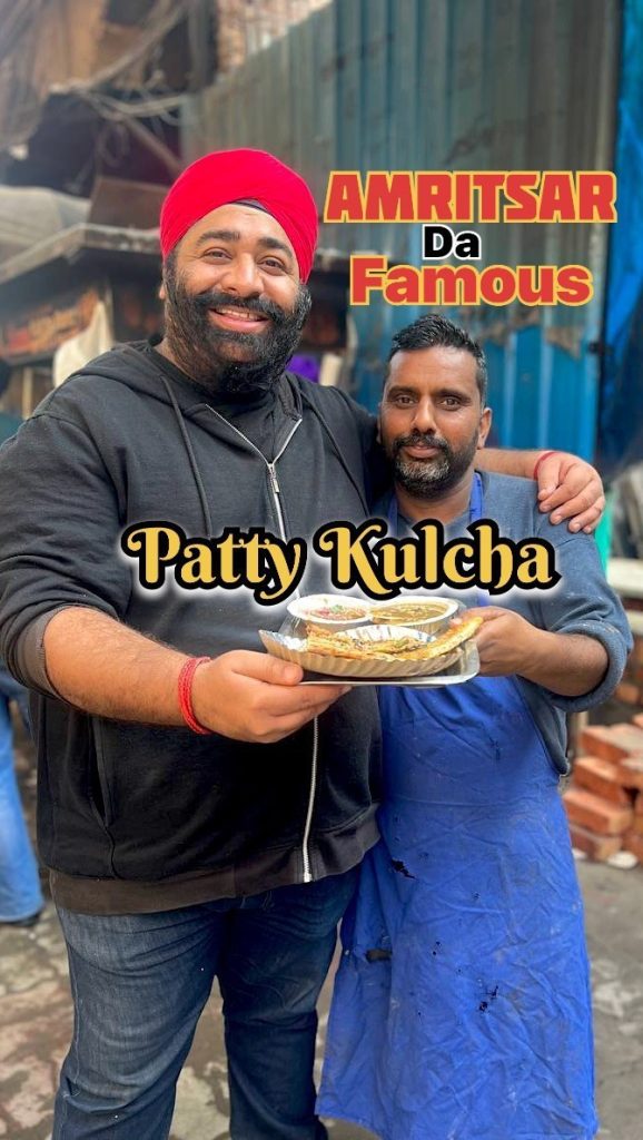 Amritsar da famous Patty Kulcha - Mister Tikku Xperiences
